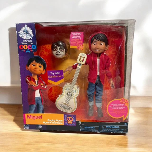 DISNEY STORE PIXAR Coco Miguel Exclusive Singing Figure Doll Toy RARE ...