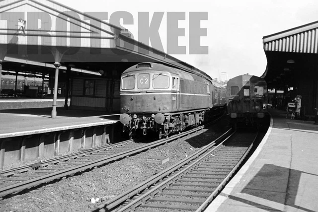 35MM NEGATIVE BR British Railways Diesel Loco Class 33 D6540 Vauxhall 1964 B £4.39 - PicClick UK