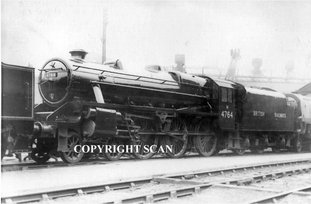 STEAM RAILWAY PHOTO. 4764 LMS 5MT @ CREWE NORTH 49 £2.99 - PicClick UK