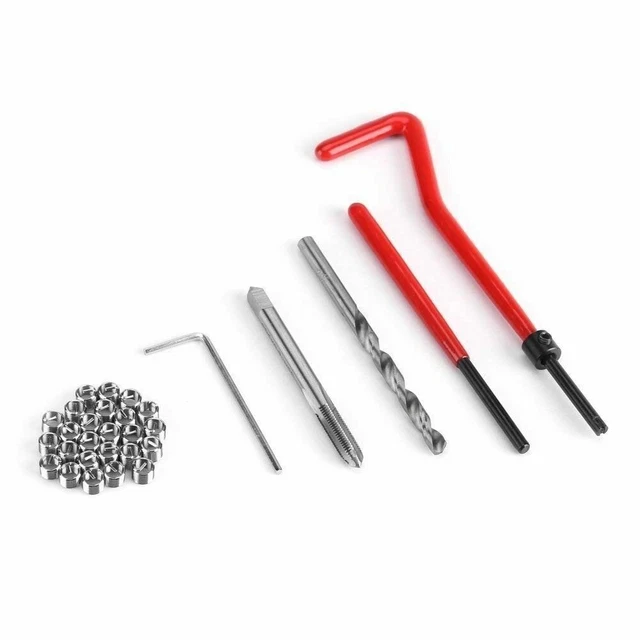 30X METRIC THREAD Repair Insert Kit M5 M6 M8 Helicoil Car Pro Coil Tool ...