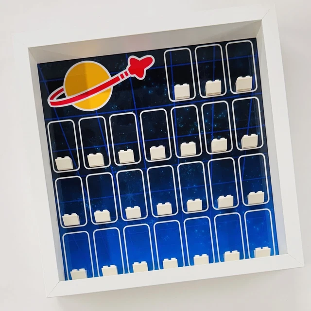 DISPLAY FRAME CASE for Lego Classic Space Minifigures series 27cm £28. ...