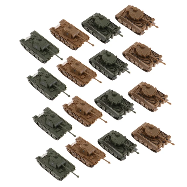 1/144 PANZERKAMPFWAGEN VI Ausf. E Tiger I Tank Model Toy for Collection ...