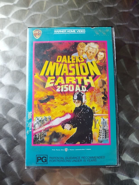 DOCTOR WHO DALEKS Invasion Earth 2150 - VHS Movie Video - Big Box Ex ...
