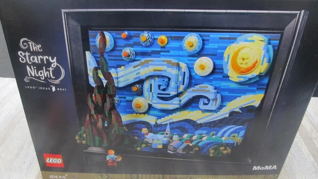NIB NEW MOMA LEGO Ideas: Vincent van Gogh Museum Modern Art Starry ...