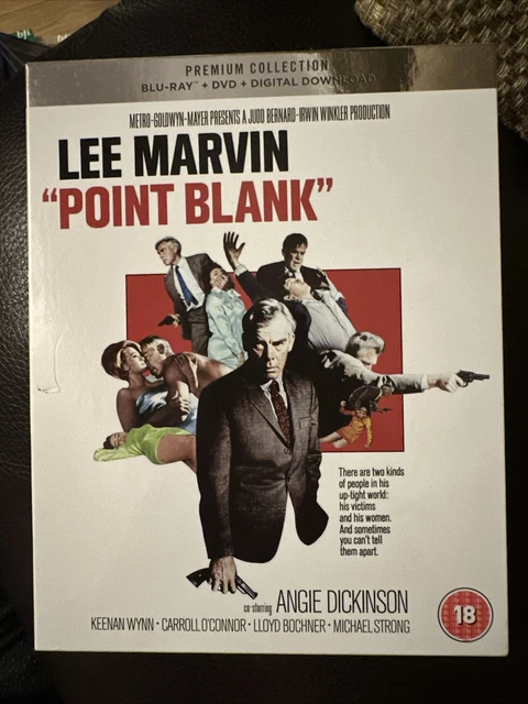 POINT BLANK HMV Premium Collection Blu-Ray & DVD Lee Marvin Angie ...