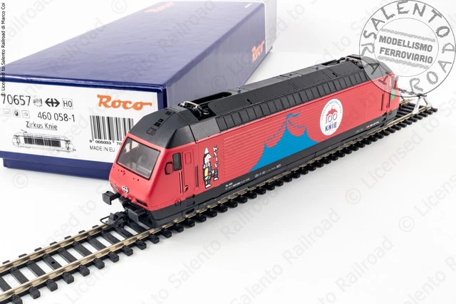 ROCO 70657 - H0 1:87 - SBB CFF FFS 460 058-1 DCC SOUND Livr Electric ...