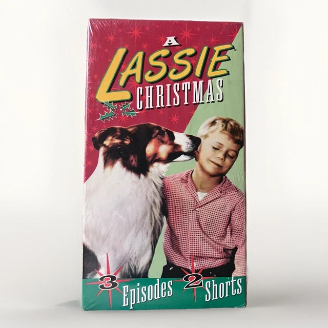 A LASSIE CHRISTMAS VHS 1995 Nickelodeon Video Vintage 3 Episode 2 ...