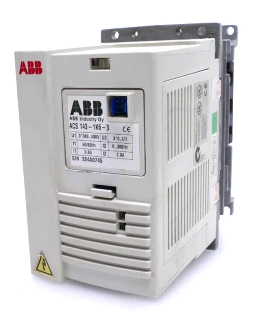 ABB ACS 143-1K6-3 Frequency Inverter £221.29 - PicClick UK