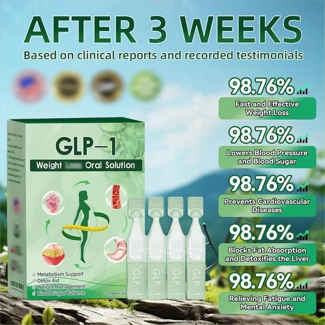 GLP-1 ORAL SOLUTION, GLP-1 Moringa Drops, Natural GLP-1 Supplement ...