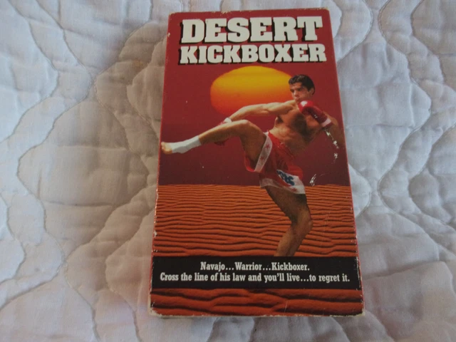 DESERT KICKBOXER VHS 90'S American Indian Action Crime Drama John ...