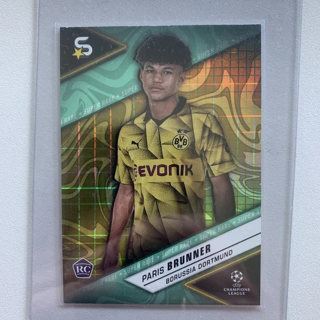 /199 TOPPS UCL Super-Stars 23/24 Paris Brunner BVB Borussia Dortmund RC ...