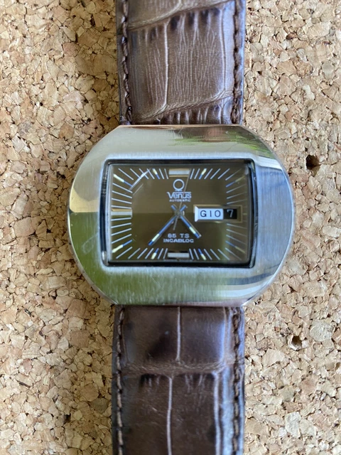 OROLOGIO VINTAGE VENUS automatico meccanico 21 rubini Made in Suisse ...