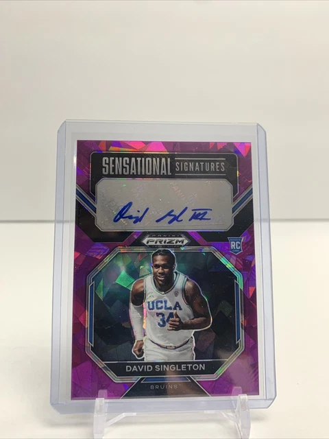 2023-24 PANINI PRIZM Draft - Sensational Sigs violet ICE - David ...
