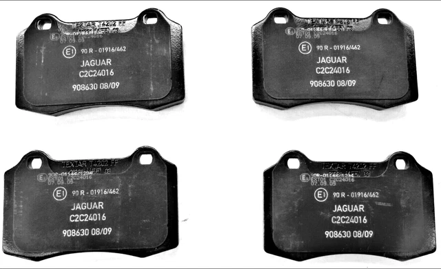 JAGUAR S-TYPE X200 Rear Brake Pads Set C2C24016 NEW GENUINE £177.98 ...