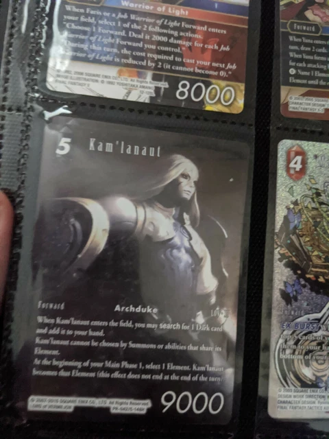KAM'LANAUT 5-148H PR-042 Final Fantasy TCG - Opus 5 Hero Promo - Foil - FFTCG EUR 13,96 ...