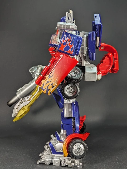 TRANSFORMERS REVENGE OF The Fallen Buster Optimus Prime KO completo ...