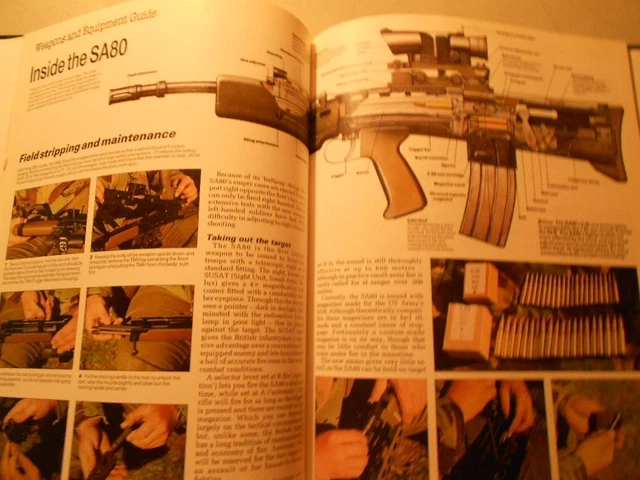 INSIDE THE BRITISH SA80 SA-80 Bullpup Best Article Ever Cutaway View £ ...