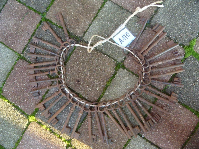 LOT A170 DE 35 Clé Clés Clefs Clef Anciennes De Porte Serrure Grandes ...