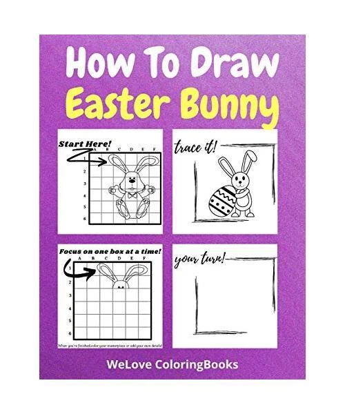 HOW TO DRAW Easter Bunny: A Step-by-Step Drawing and Activity Book for ...
