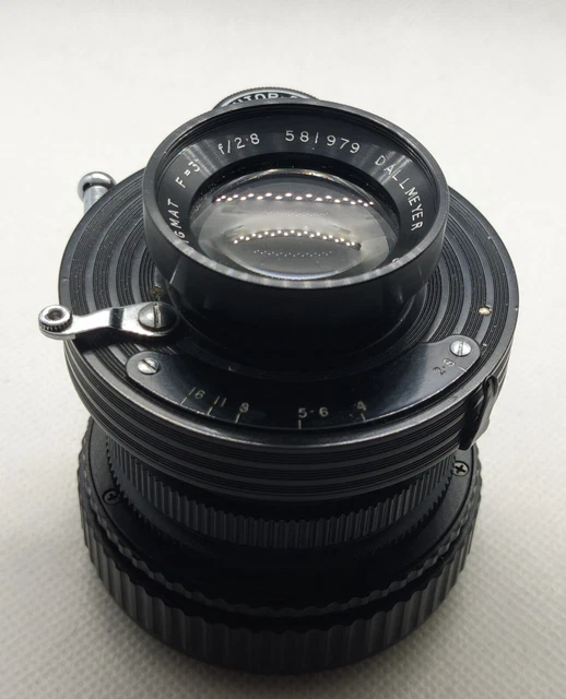 SUPER RARE LENS Dallmeyer Oscillograph Anastigmat 3" 75mm f2.8, Leica ...