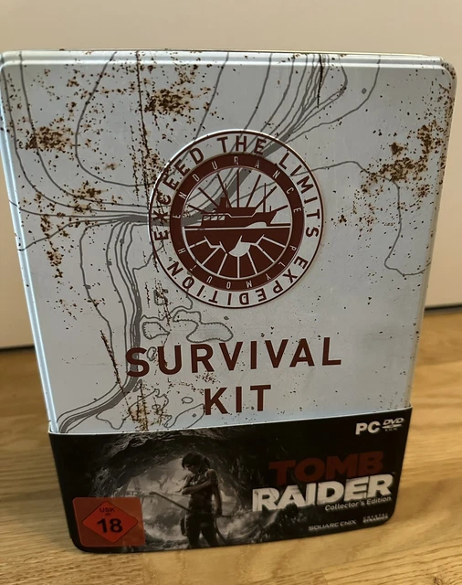 TOMB RAIDER COLLECTOR'S Edition Survival Kit Lara Croft EUR 109,00 ...
