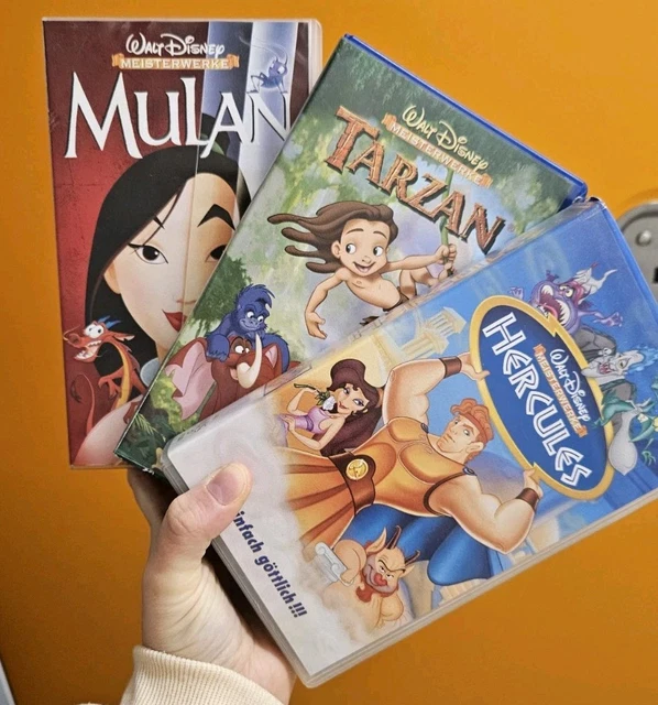 MULAN, TARZAN & Hercules Walt Disney VHS EUR 3,00 - PicClick DE