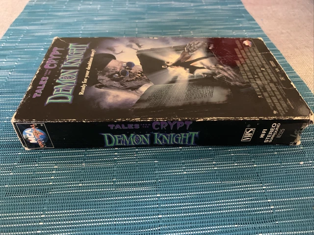 TALES FROM THE Crypt Demon Knight VHS Vintage Cult Horror Former Rental OOP $22.89 - PicClick CA