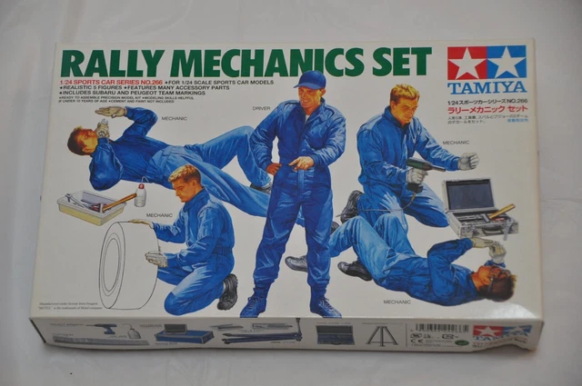MODELLBAUSATZ TAMIYA, 1:24, Rally Mechanics Set, neu mit Karton EUR 12 ...