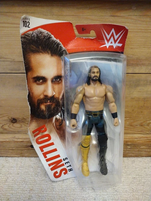 NEW WWE WRESTLEMANIA Seth Rollins 7" Action Figure - Basic Series 102 £19.99 - PicClick UK