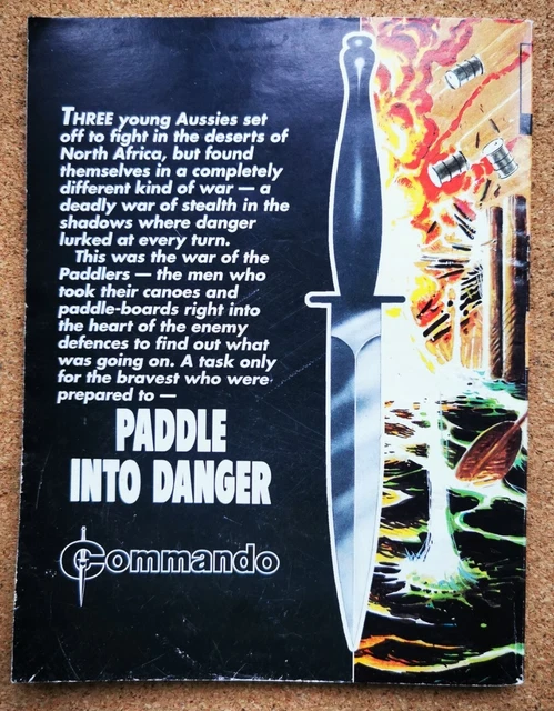COMMANDO WAR COMIC No 3109 PADDLE INTO DANGER EUR 2,33 - PicClick IT