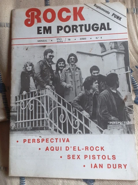 Sex Pistols Portuguese Magazine 1978 Punk Sid Vicious £40 00 Picclick Uk