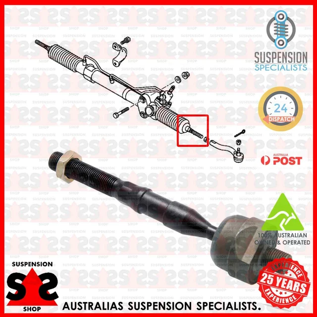FRONT AXLE INNER Tie Rod Suit MITSUBISHI Pajero Iv (V8_W, V9_W) 3.2 DI-D 4WD EUR 33,06 - PicClick FR