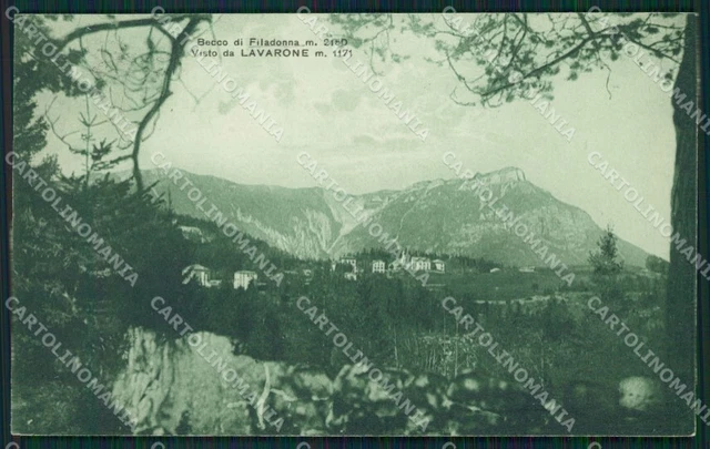 TRENTO LAVARONE BECCO di Filadonna cartolina QZ9513 $14.45 - PicClick AU
