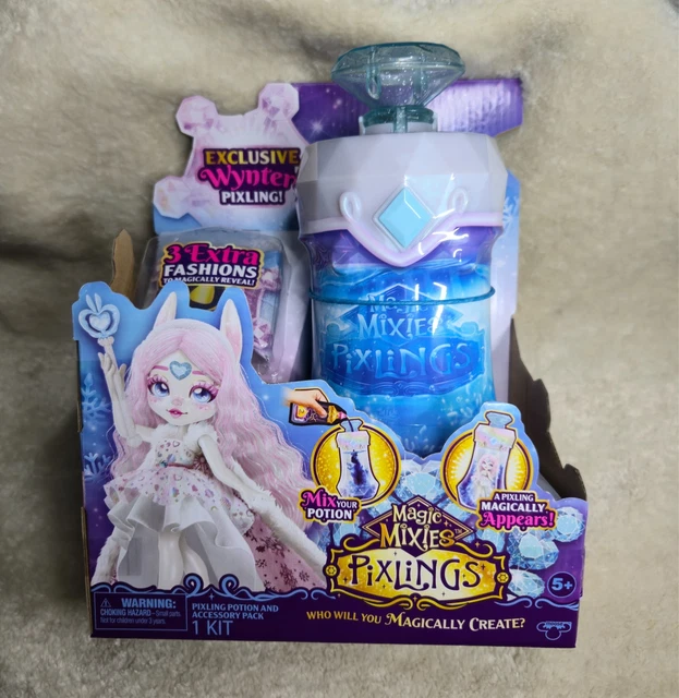 MAGIC MIXIES PIXLINGS Wynter Bunny Exclusive Doll New In Box NIB $130. ...