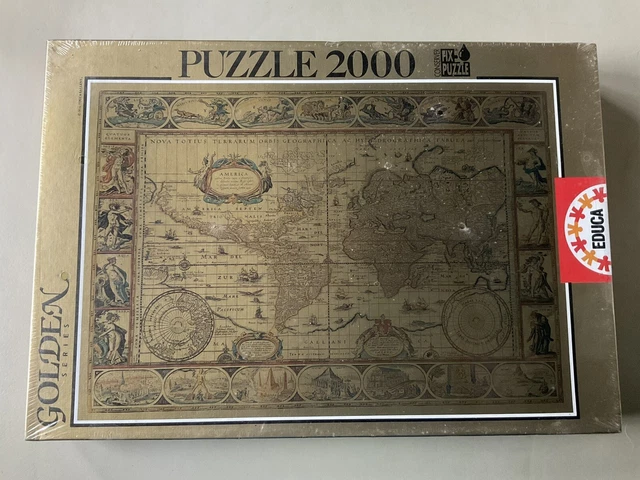 EDUCA 2000 PIECE Jigsaw Puzzle - NOVA TOTIUS TERRARUM ORBIS - NEW £29. ...