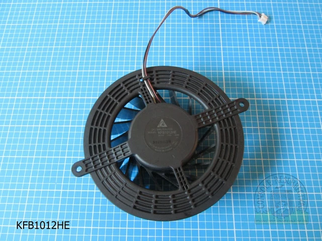 SONY PS3 SLIM - 17 Blade Internal Cooling Fan Delta KFB1012HE - CECH-20 ...