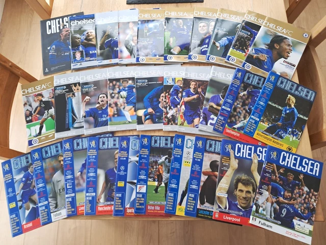 CHELSEA 30 HOME Programme Bundle From 2002/03 - 2023/24 £5.45 - PicClick UK