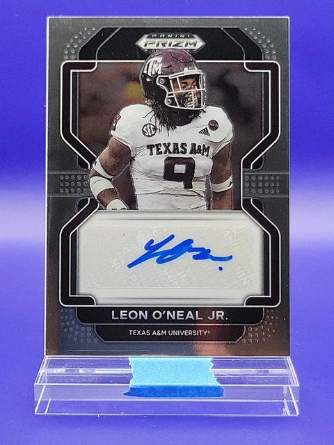 LEON O'NEAL JR 2022 Prizm Draft Picks mise à jour des autographes ...