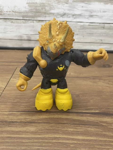 FIGURINE TRICERATON TMNT Ninja Turtles Dimension X Captain Mozar ...