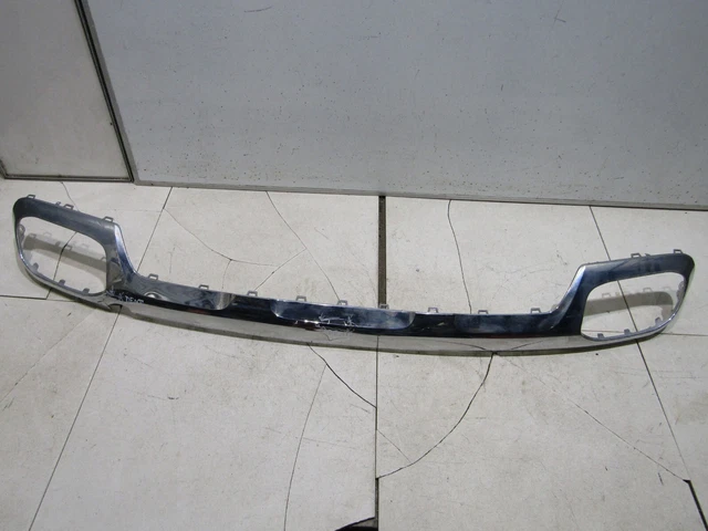 19 ON MERCEDES Gle Ii V167 Amg Rear Bumper Bottom Chrome Trim ...