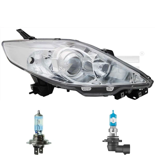 FARO DERECHO CROMO H7/HB3 para Mazda 5 CR19 Incl. Osram de Lámparas EUR ...