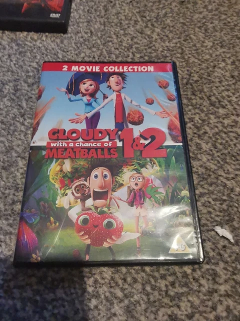 CLOUDY WITH A Chance Of Meatballs 1-2 (Box Set) (DVD, 2014) £1.75 ...