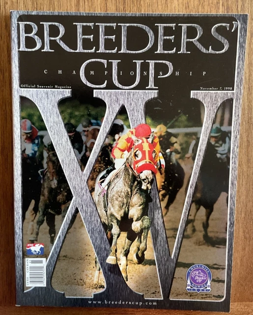 1998 BREEDERS’ CUP: Official Souvenir Magazine £14.84 - PicClick UK