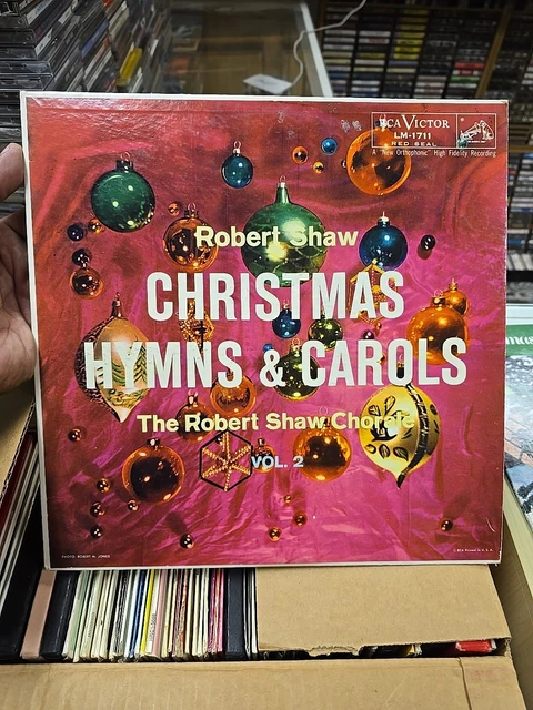ROBERT SHAW CHORALE – Christmas Hymns And Carols Vol. 2 RCA LM-1711 G ...