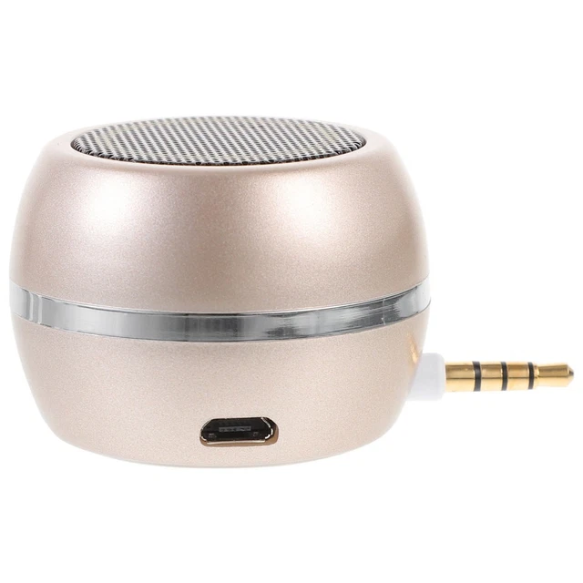 RECHARGEABLE SPEAKER EXTERNAL Music Box 3.5mm Mini Tablet Voice Box £12 ...
