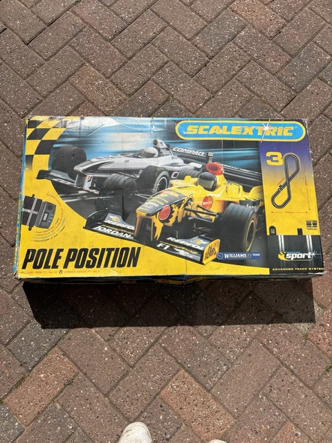 UN-TESTED SCALEXTRIC Pole Position Boxed Set Jordan Honda & Williams ...