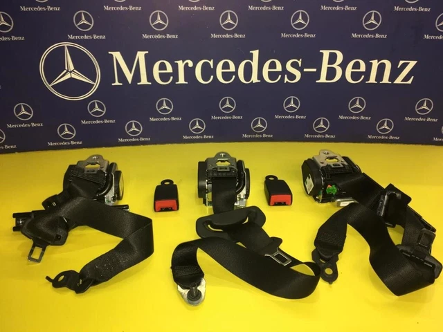 GENUINE MERCEDES SPRINTER set of seat belt, 1 driver & 2 passenger + £ ...