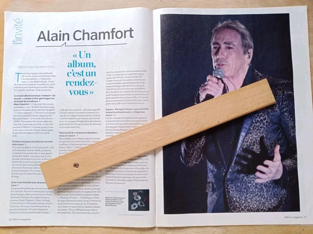 ALAIN CHAMFORT - Magazine Midi Avril 2024 EUR 5,00 - PicClick FR