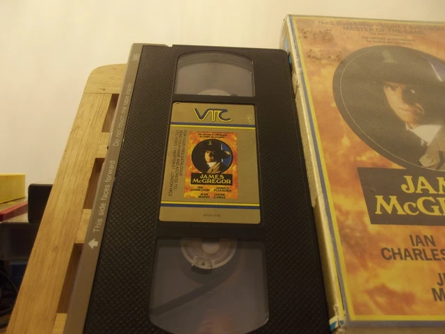 VHS TAPE SIDNEY Sheldon's MASTER OF THE GAME Video 1984 James McGregor ...