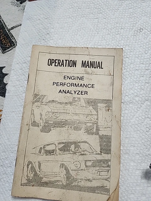 VINTAGE 1960'S DIXON Inc.Analog Engine Performance Analyzer - Made In ...